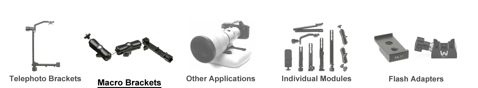 Wimberley Professional Photo Gear - Macro Flash Brackets